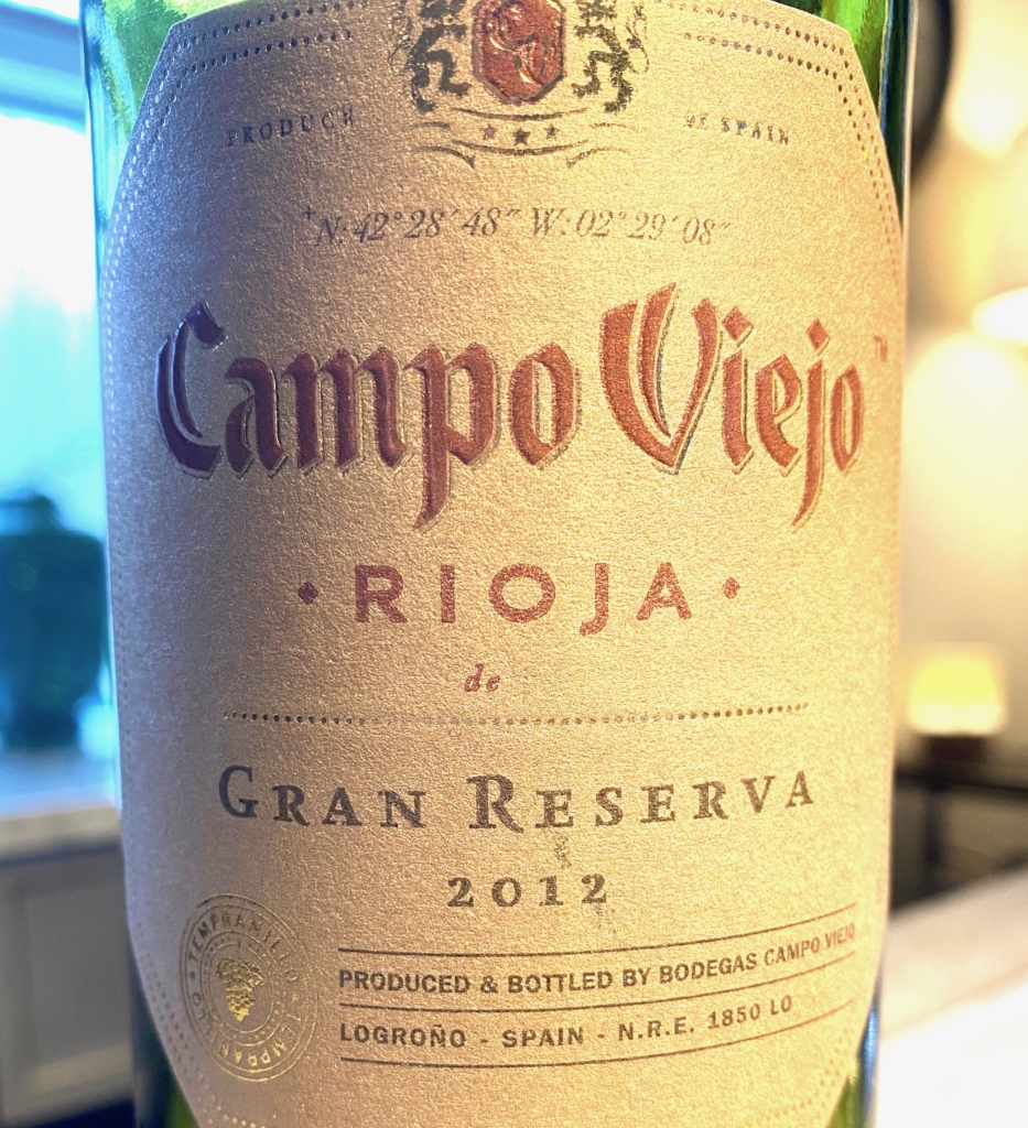 [Wine Review 🍷] 2012 Campo Viejo Rioja Gran Reserva